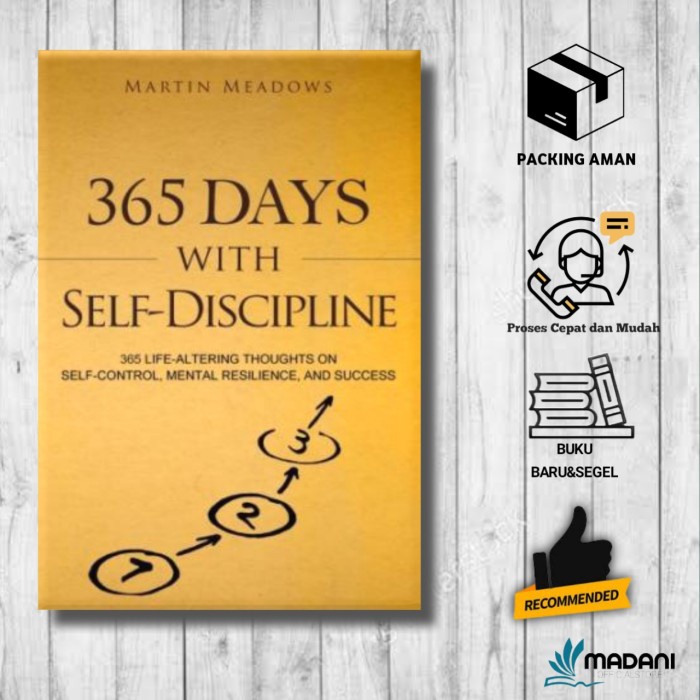 Jual 365 Days With Self-Discipline - Martin Meadows (english) | Shopee ...