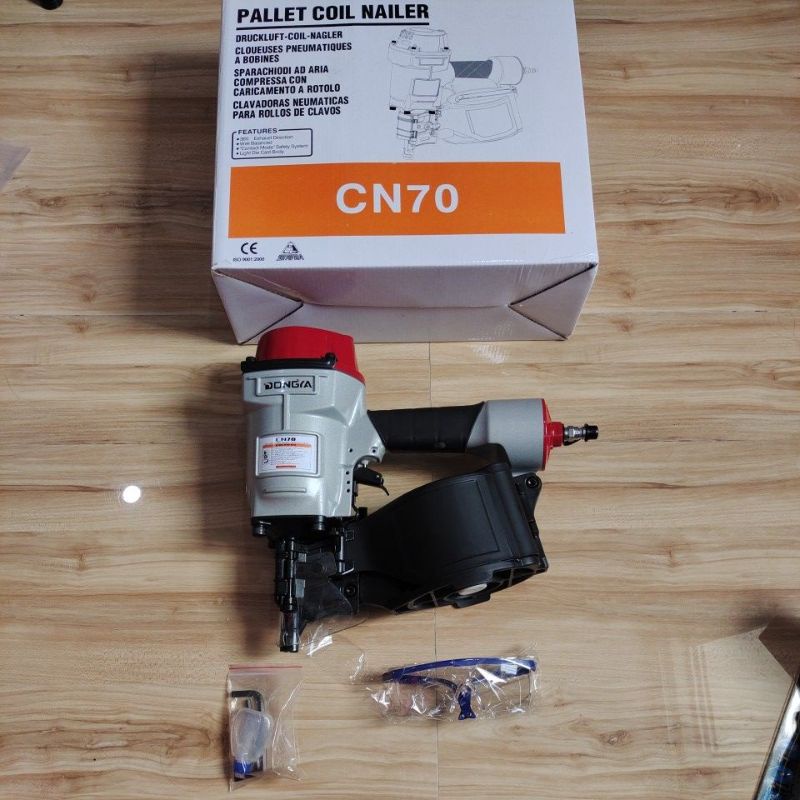 Jual Dongya CN70 mesin paku coil / Dongya CN70 pallet coil nailer ...