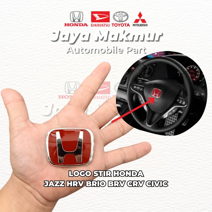 Jual Logo Stir Honda Jazz HRV Brio BRV CRV Civic | Shopee Indonesia