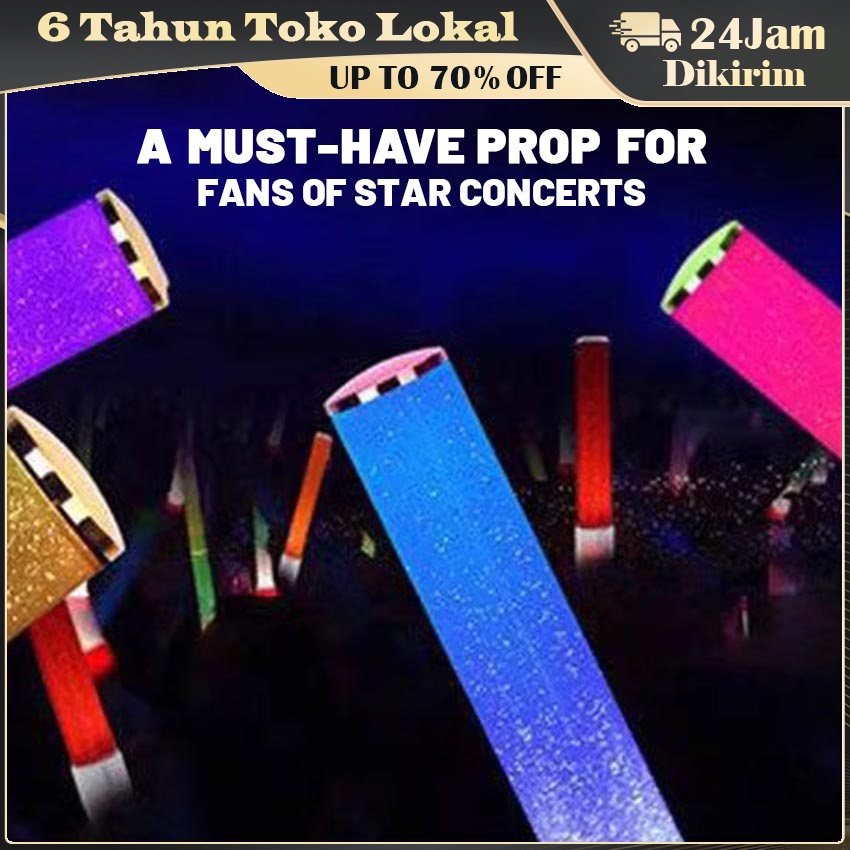 Jual 15 Warna Light Stick Led Stick Flash Stick Lampu Konser Lampu ...