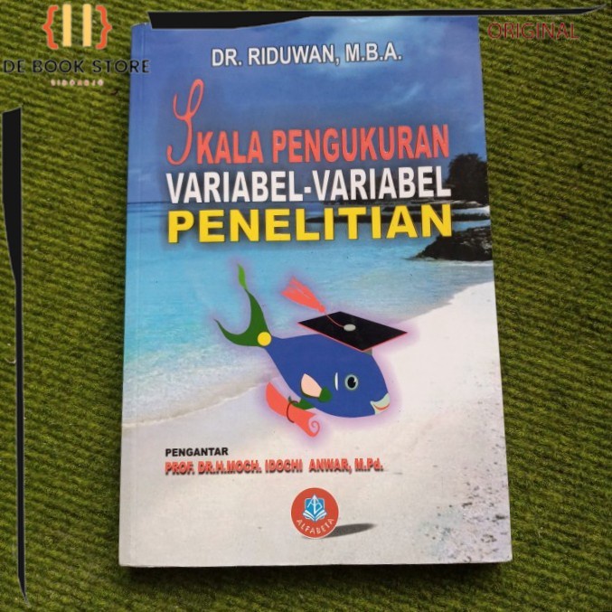 Jual ORIGINAL - skala pengukuran variabel variabel penelitian by Dr ...