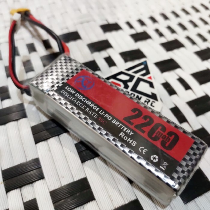 Jual Lipo Battery batre baterai 3s 2200mAh 35C 11.1v for RC Plane Car Drone | Shopee Indonesia
