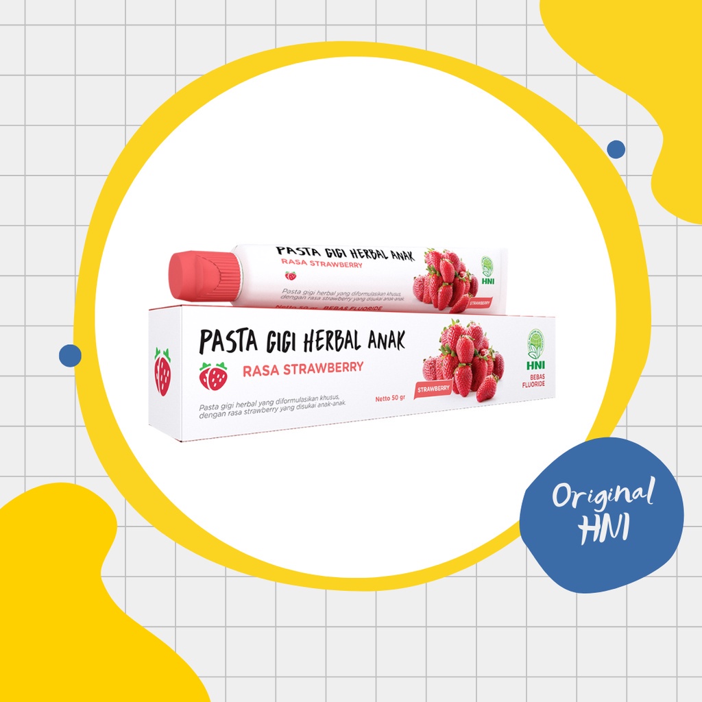 Jual Pasta Gigi Herbal (PGH) Anak 50gr Original HNI HPAI - Odol Anak ...