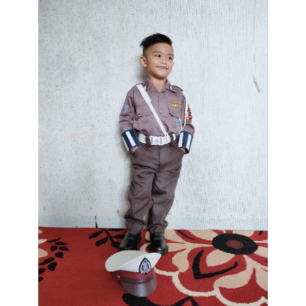 Jual Baju seragam polisi anak/ polisi cilik /seragam polisi anak ...
