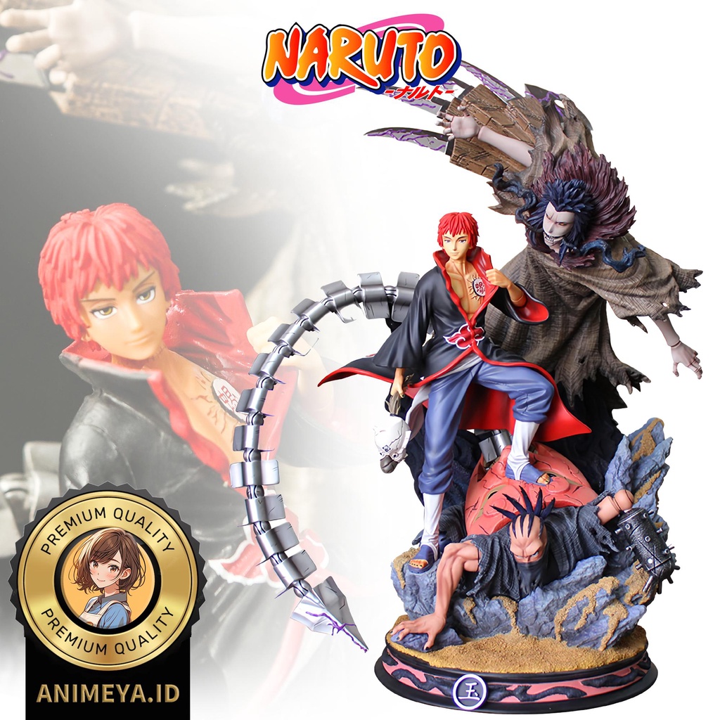 Jual ACTION FIGURE DIORAMA SASORI AKATSUKI NINJA KOLEKSI PATUNG ANIME ...