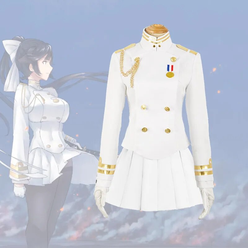 Jual PREORDER Anime Game Azur Lane IJN Takao Atago Cosplay Costume ...