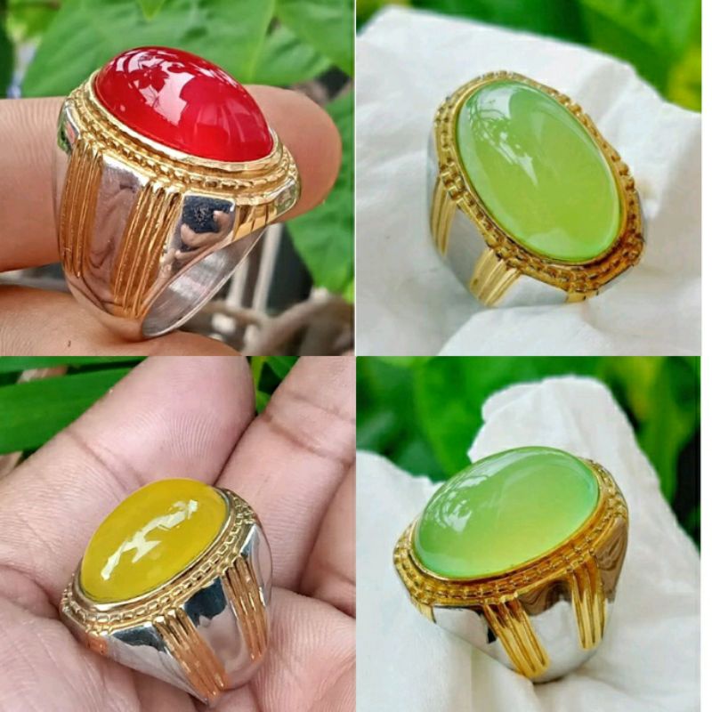 Jual CINCIN BATU AKIK ANGGUR BATU RAJA ( AKIK ORIGINAL ) | Shopee Indonesia