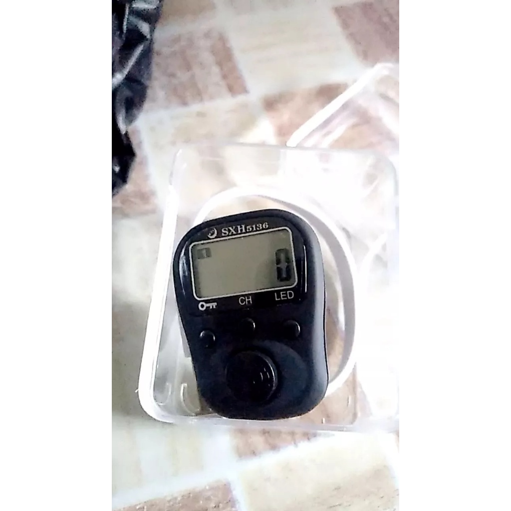 Jual Alat Hitung Dzikir Tasbih Digital LED Tally Counter 5 Channel ...