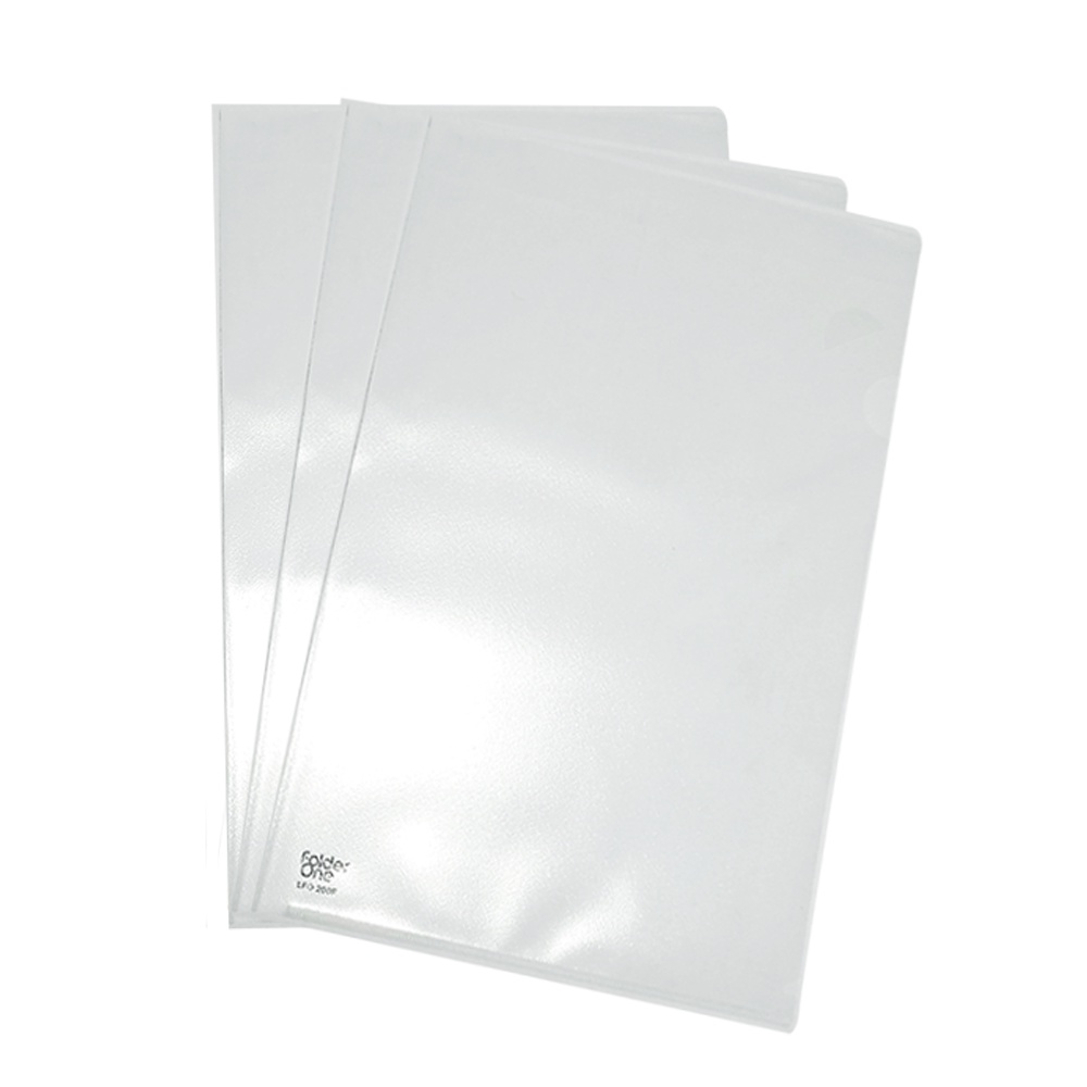 Jual MY FOLDER - Map L Kulit Jeruk Bening Clear Sleeve Holder F4 CPP ...