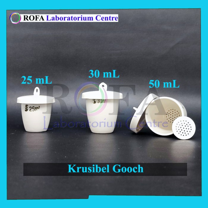 Jual Krusibel Gooch / Gooch Crucibel / Cawan Gooch / Alat Penyaring ...