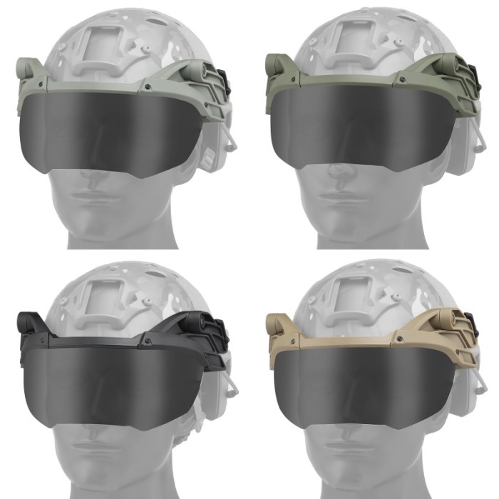 Jual Opscore Reps FAST Helmet Visor Goggle Safety Protection Kacamata ...