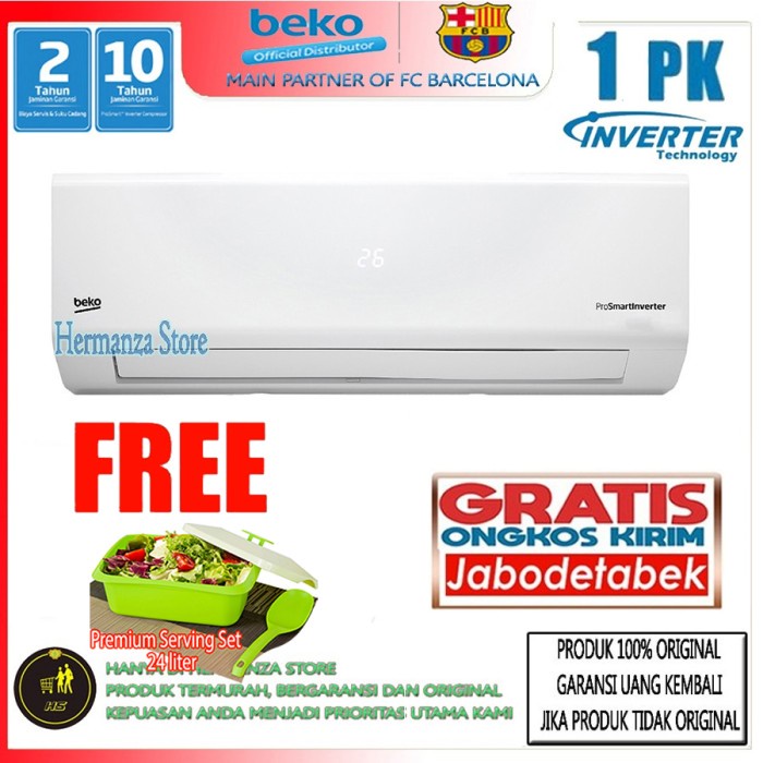 Jual Beko AC Air Conditioner INVERTER 1 PK BSVOG (FREE ONGKIR ...