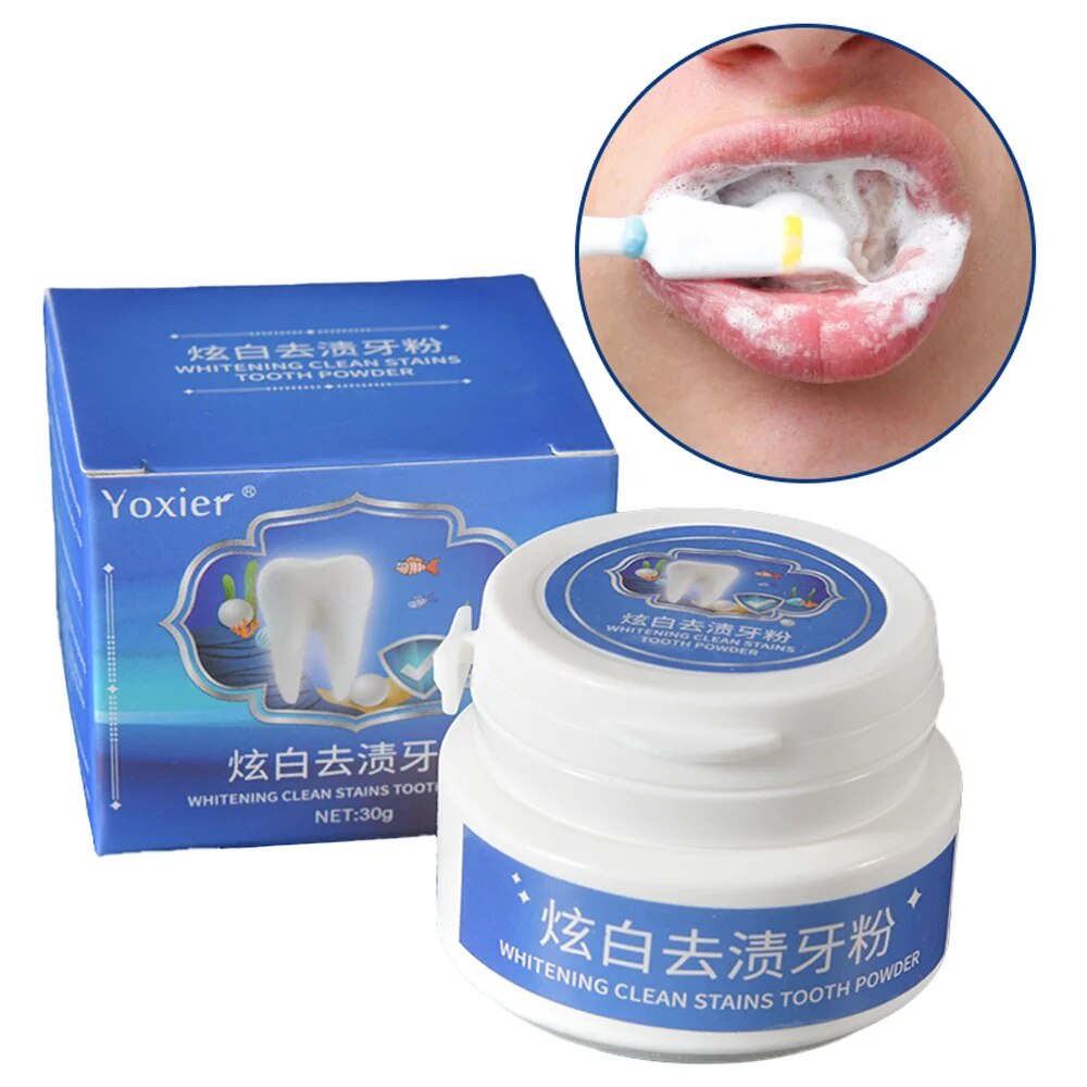 Jual Teeth Whitening Powder Pasta Gigi Pemutih Gigi Mencerahkan Gigi ...