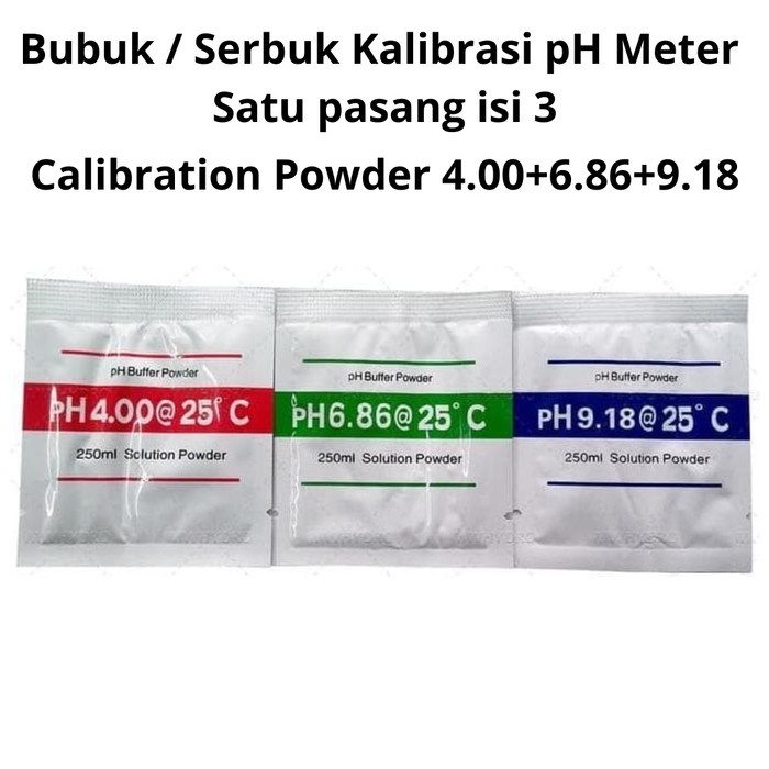 Jual Ph Buffer Powder Solution Serbuk Bubuk Kalibrasi Ph Meter Calibration Shopee Indonesia