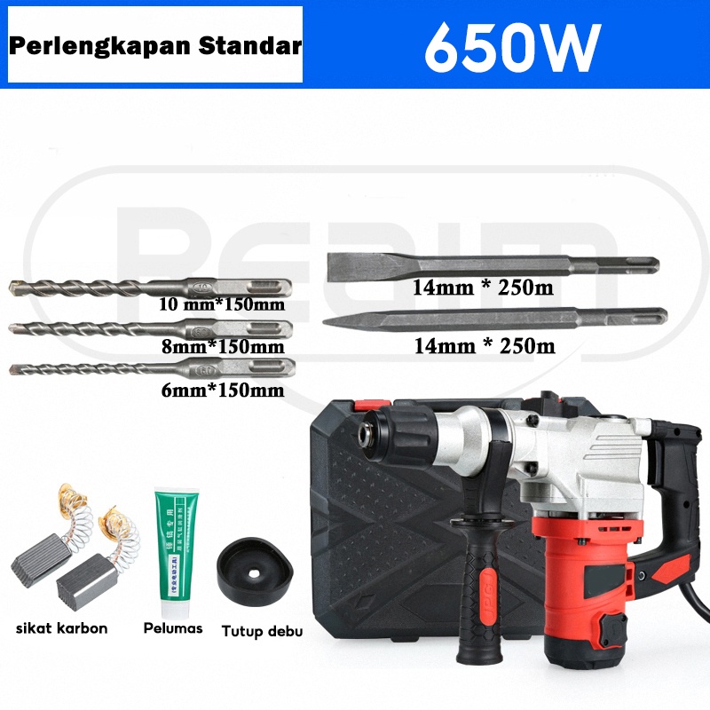 Jual Mesin Bor Bobok Bor Tembok Beton Hammer Drill Bor Rotary Impact ...
