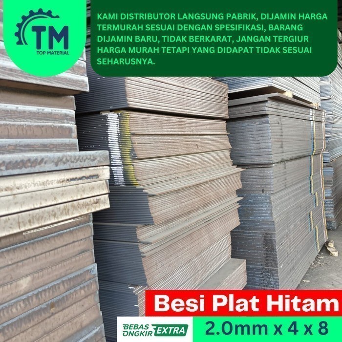 Jual Plat Hitam Merek KS Posco Tebal 10mm - 30mm Full SNI Plat Besi ...