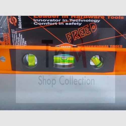 Jual PENGGARIS WATER PASS 23 CM FREED TOOLS | Shopee Indonesia