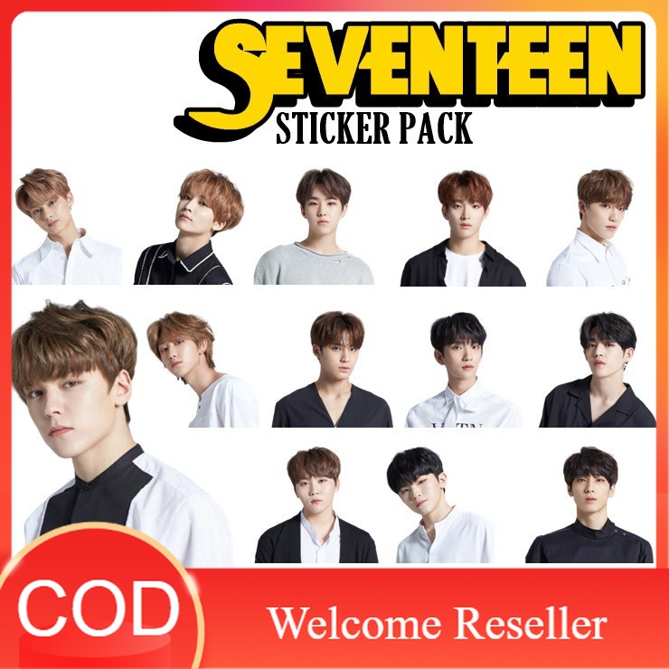 Jual SEVENTEEN STICKER SET CUTTING STICKER | Shopee Indonesia