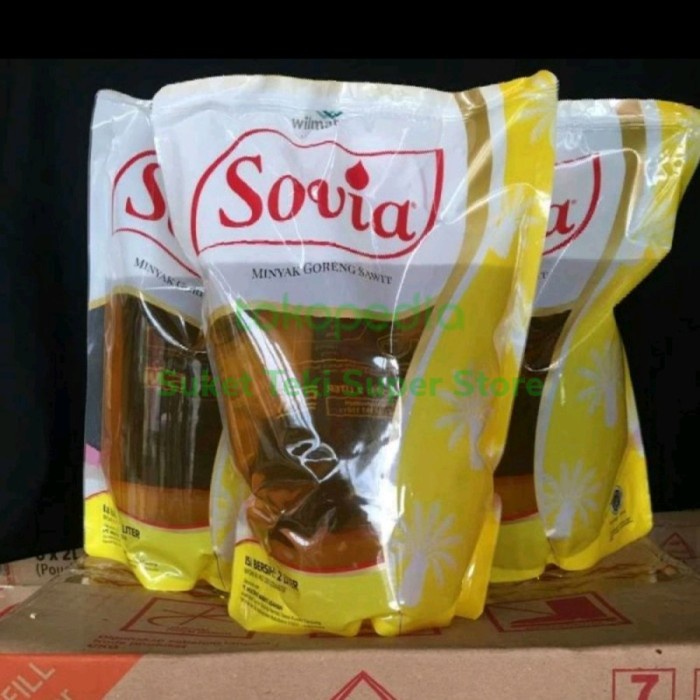 Jual SOVIA Minyak Goreng 2L pouch | Shopee Indonesia