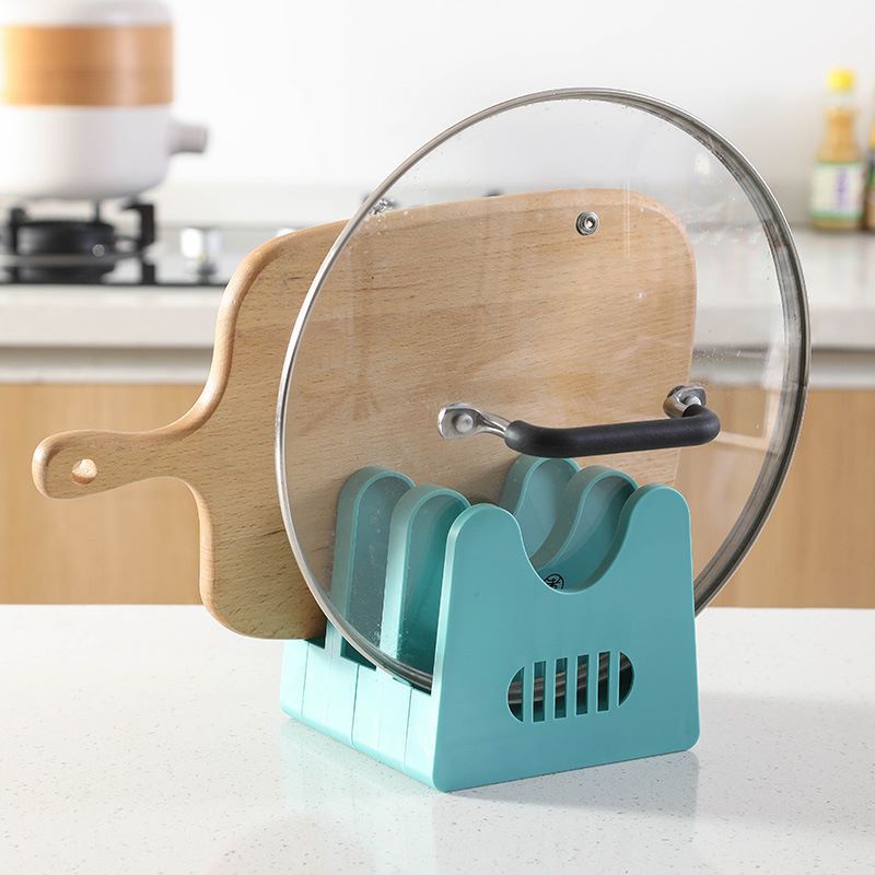 Jual Tatakan Tutup Panci 3 Sekat Holder Tutup Panci | Shopee Indonesia