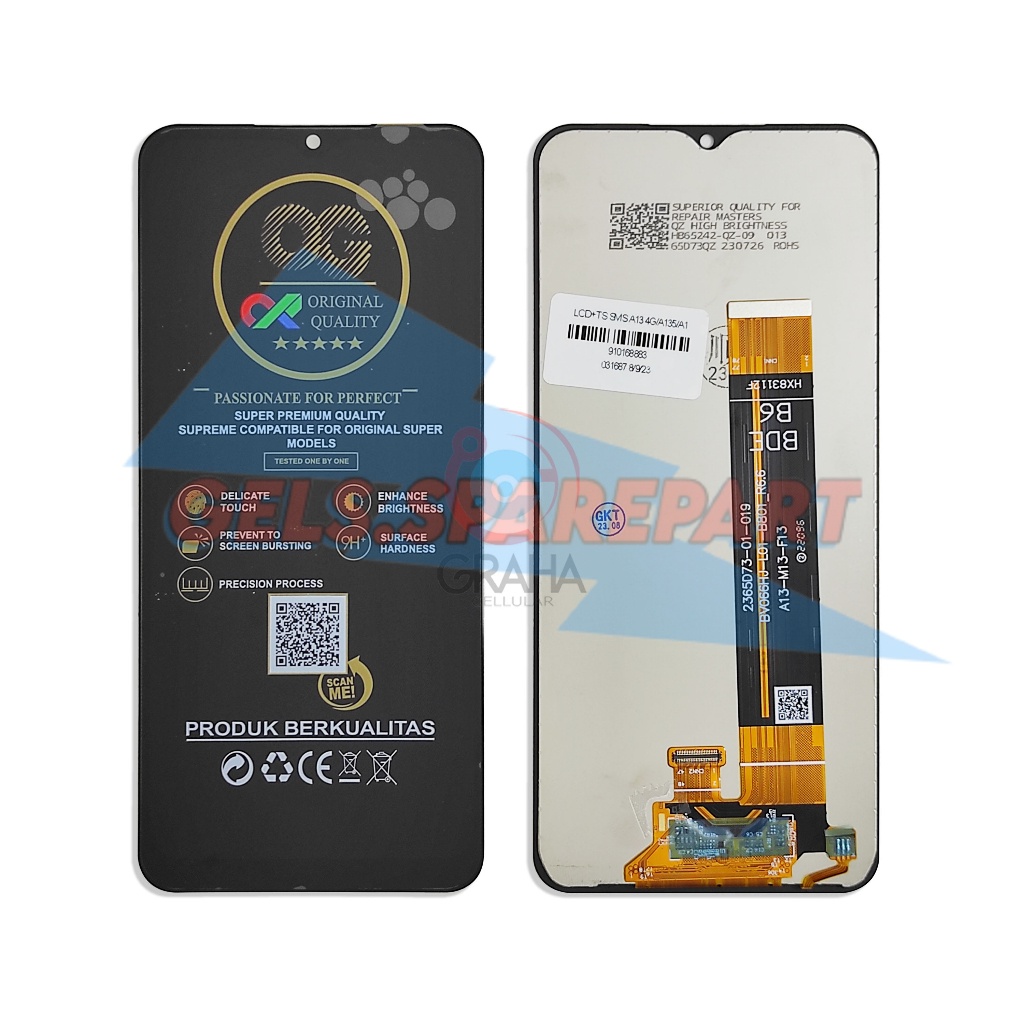 Jual LCD SAMSUNG A13 4G / A135 OG ORI SUPER FULLSET TOUCHSCREEN ...