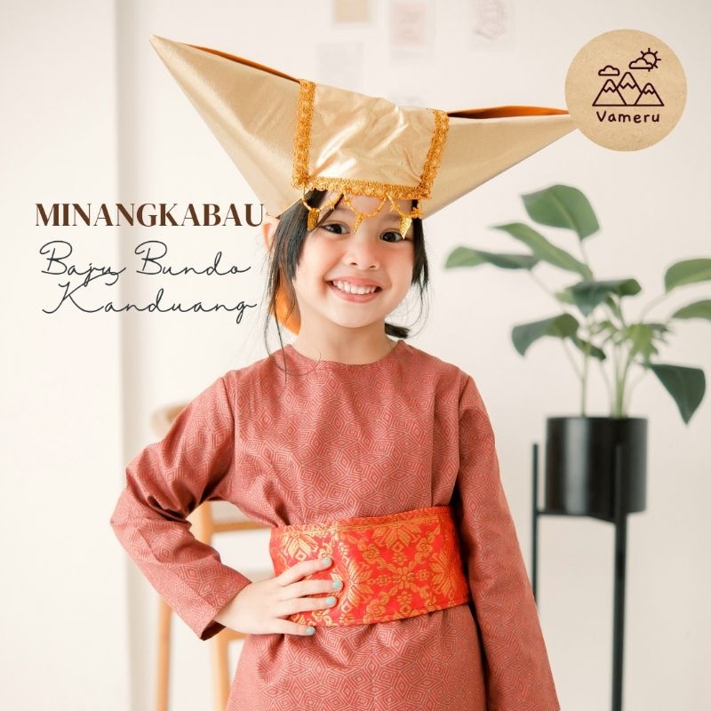 Jual BAJU ADAT PADANG ANAK MINANGKABAU BUNDO KANDUANG BAJU KURUNG SUMATERA BARAT | Shopee Indonesia
