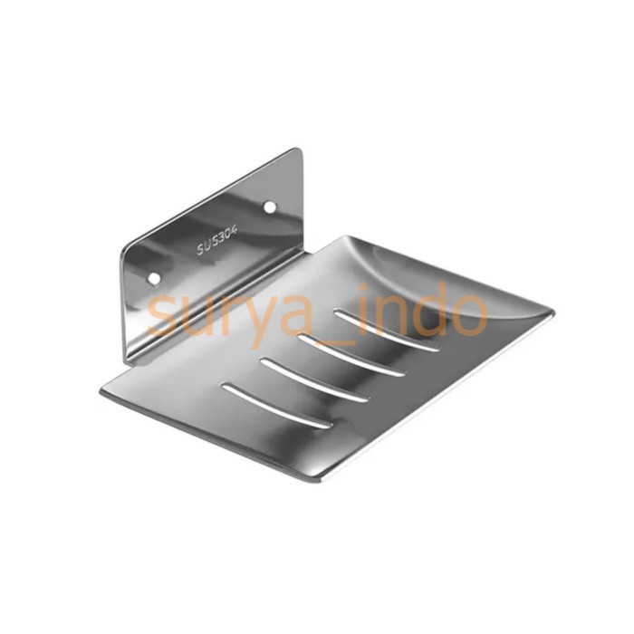 Jual TEMPAT SABUN BATANG STAINLESS RAK SABUN BATANGAN GANTUNG MINIMALIS ...