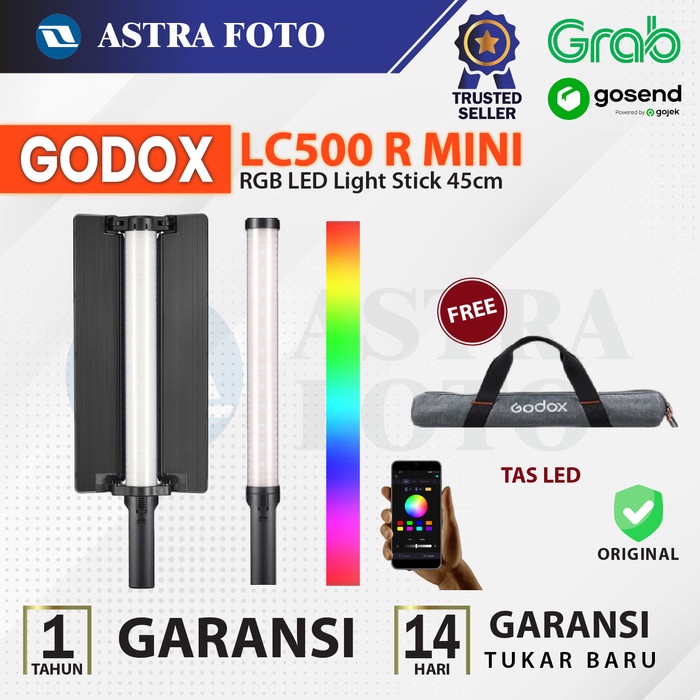 Jual Godox LC500R Mini RGB LED Light Stick 45cm LC 500R LC-500R | Shopee Indonesia