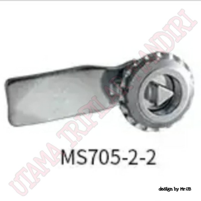 Jual Kunci Panel MS 705-2-2 triangular CAM LOCK Hengzhu | Shopee Indonesia