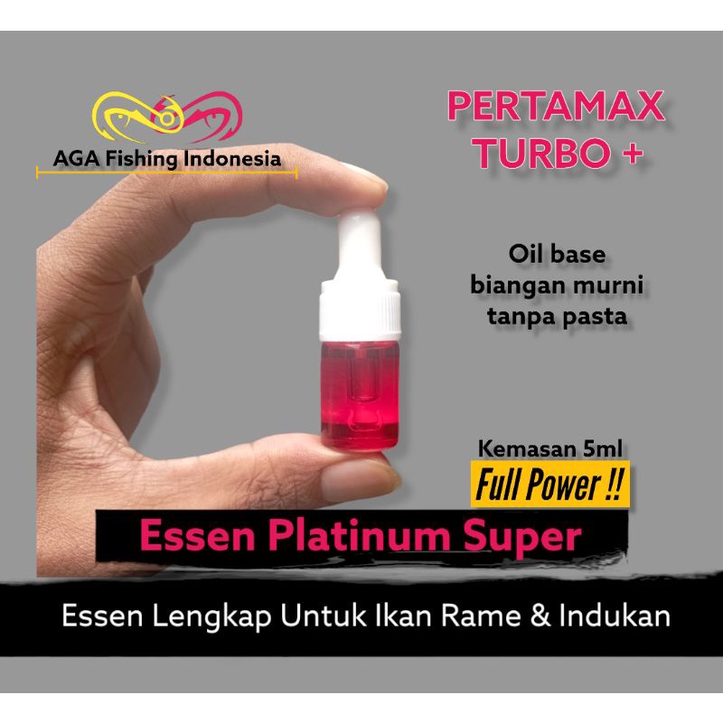 Jual umpan ikan Essen PERTAMAX TURBO Ikan Rame dan Indukan Kemasan 5ml ...
