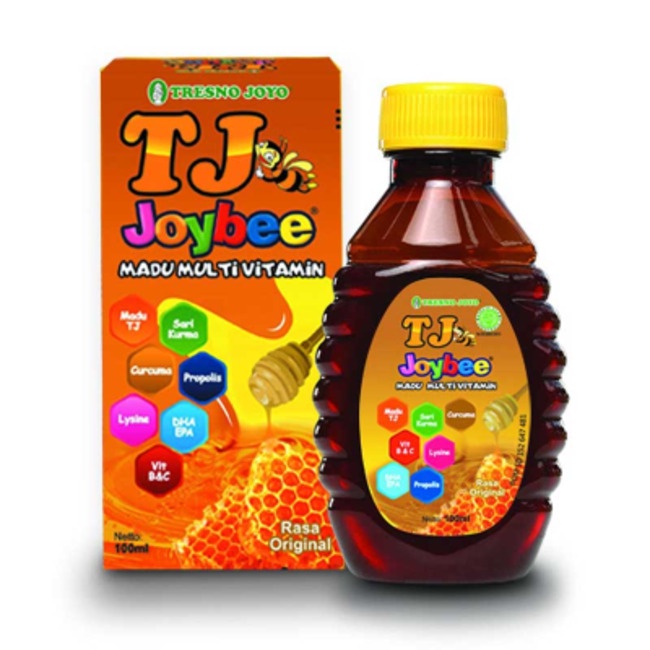 Jual TJ Joybee Original 100ml - Madu Multivitamin Plus Untuk Anak ... Jual TJ Joybee Original 100ml - Madu Multivitamin Plus Untuk Anak ...