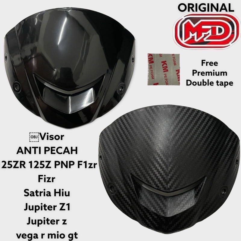 Jual SIAP KIRIM Visor Motor Anti Pecah 25ZR 125Z Fizr Satria Hiu Jup Z1 ...