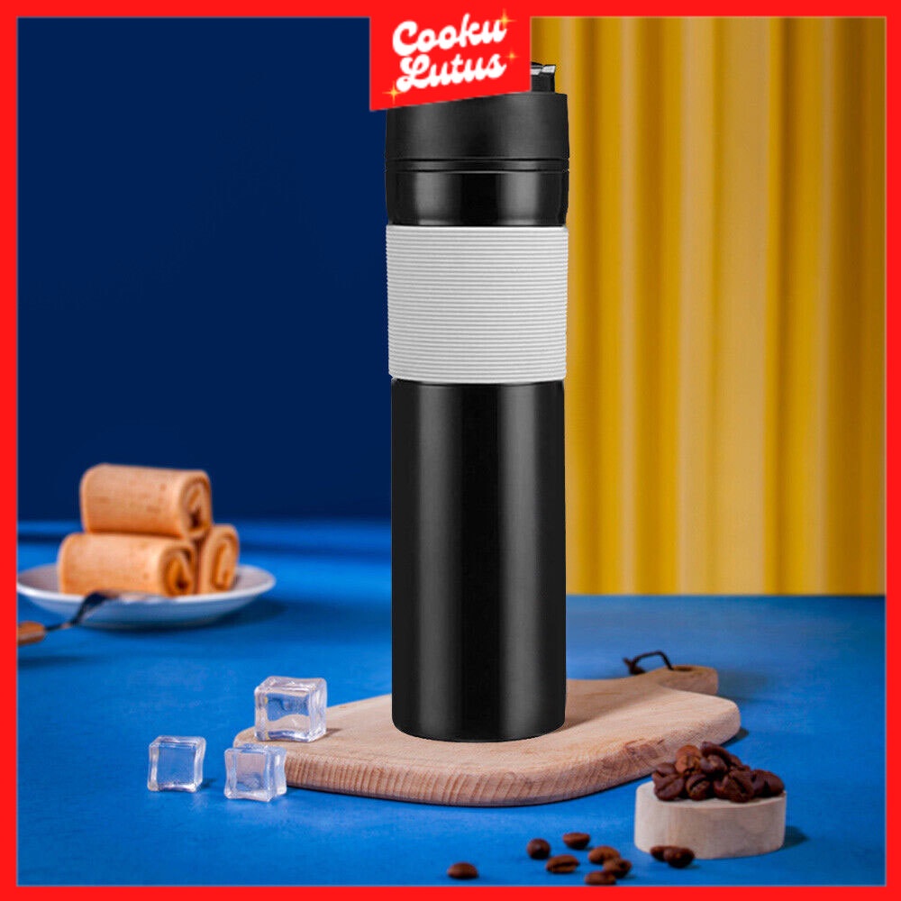 Jual AEROPRESS Botol Kopi Travel Mug Portable Coffee Maker 300ml ...