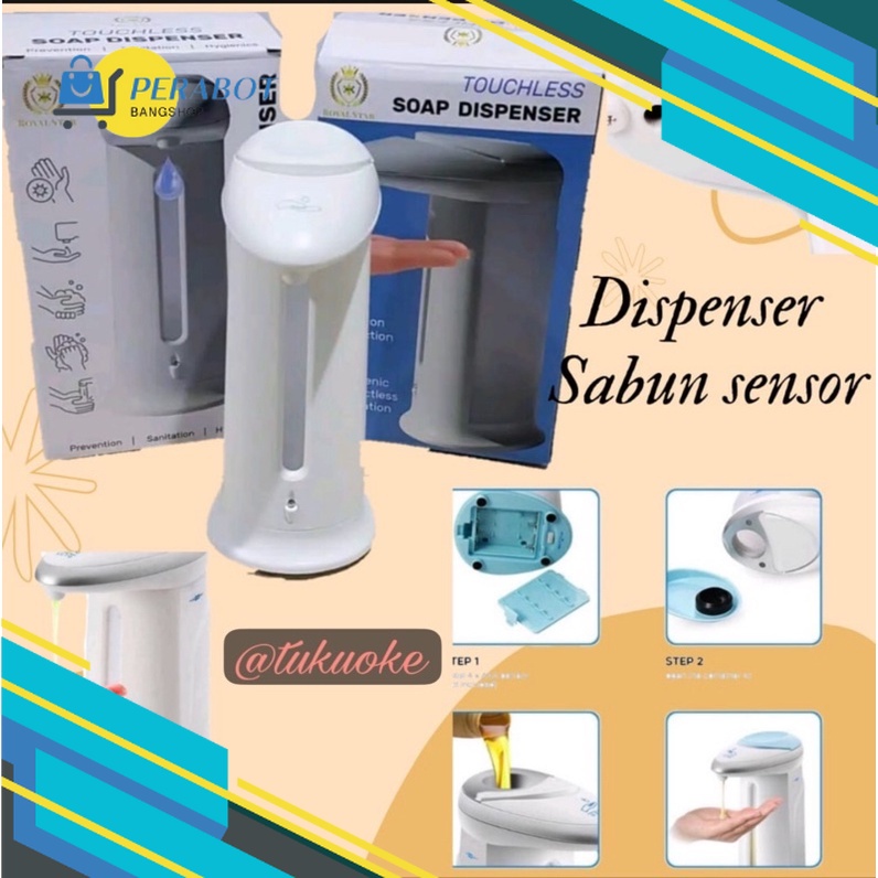 Jual [KB BKS] [DISPENSER SABUN SENSOR] CAIR OTOMATIS DENGAN SENSOR ...