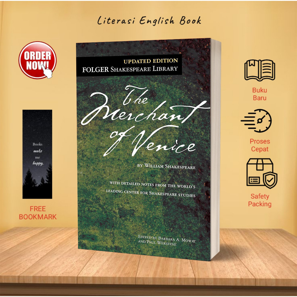 Jual The Merchant of Venice by William Shakespeare (English) | Shopee ...