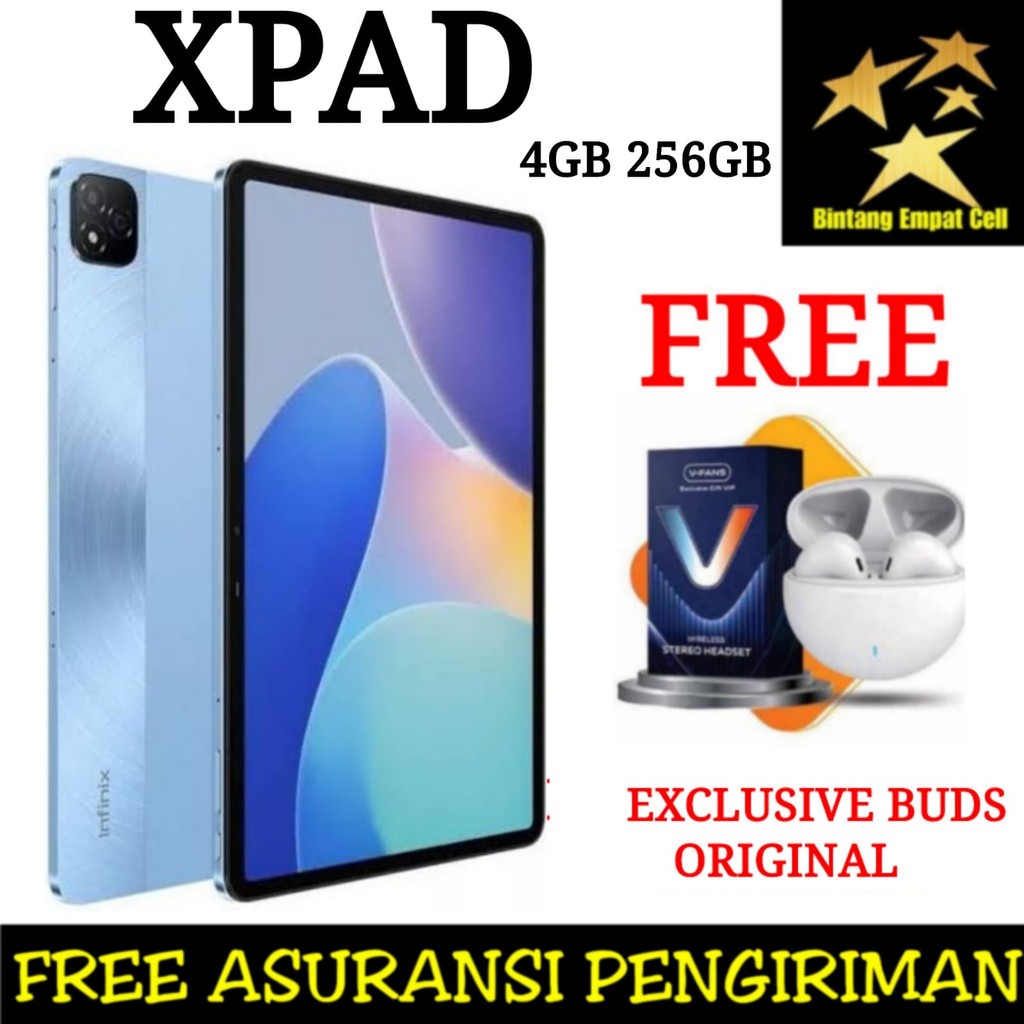 Jual INFINIX XPAD 4/256 11.0'' 7000mAh GARANSI RESMI | Shopee Indonesia