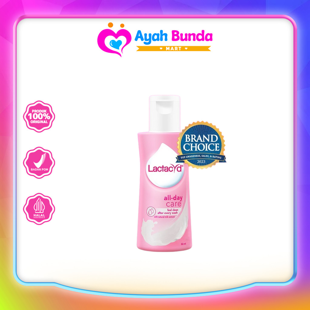 Jual Lactacyd All Day Care Feminine Wash 60mL - Pembersih Kewanitaan untuk Melindungi dari Gatal ...