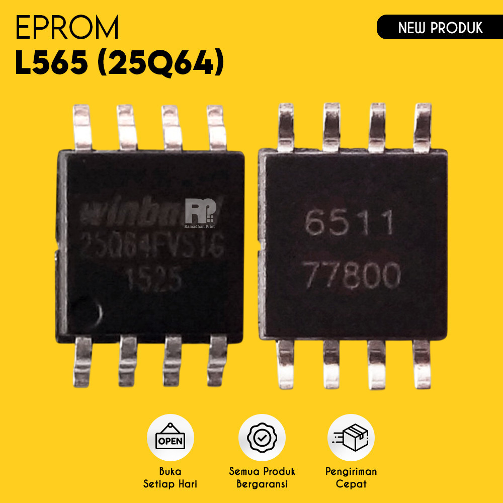 Jual IC Eeprom L565 IC Eprom Reset L565 Resetter Printer L 565 IC ...