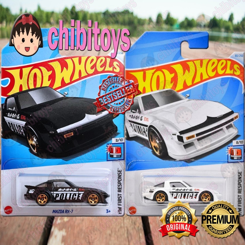 Jual Hot Wheels Mazda Rx-7 2024 Police Fs Jdm Performa Rx-5 Miata ...