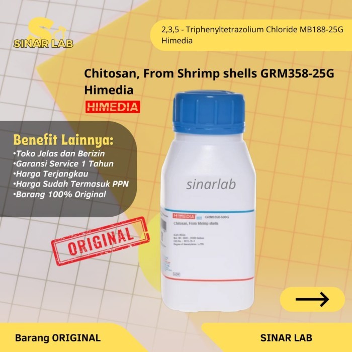Jual Chitosan, From Shrimp shells GRM358-25G Himedia | Shopee Indonesia