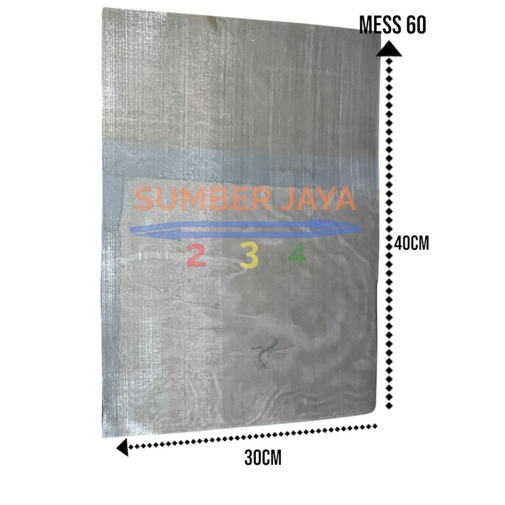 Jual Goldensa Wire Mesh Saringan Stainless SS 60 TERMURAH (ukuran 30 ...