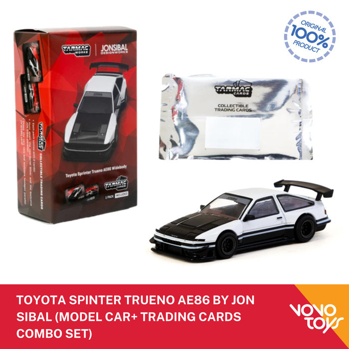 Jual Tarmac 1/64 Toyota Spinter Trueno AE86 By Jon Sibal (Model Car ...