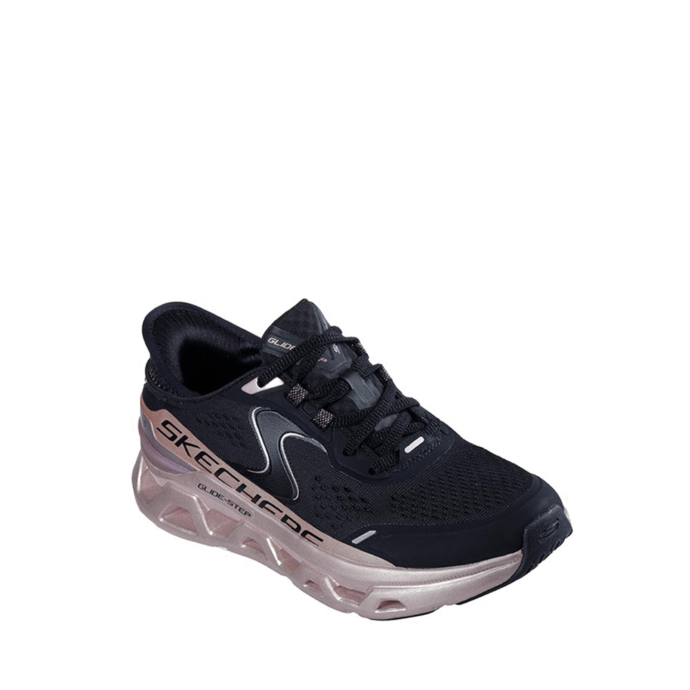 Jual Skechers Slip-Ins Glide-Step Altus Women's Training Shoes - Black ...