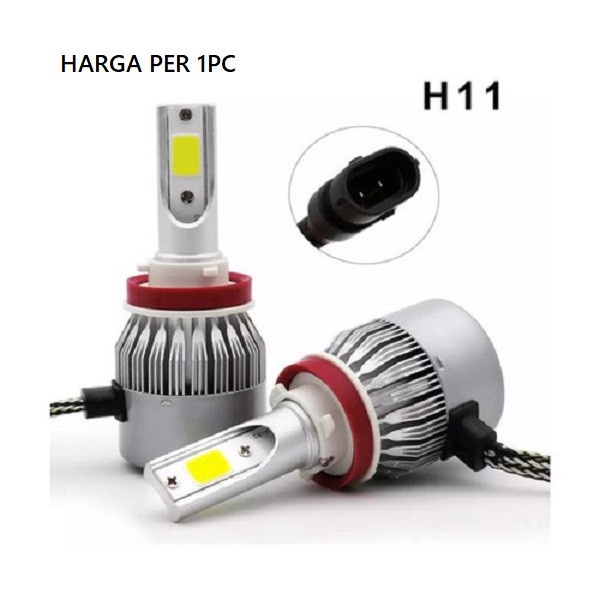 Jual Lampu LED Mobil C6 36W Headlamp Utama Mobil 36 Watt H4 H8 H9 H11 | Shopee Indonesia