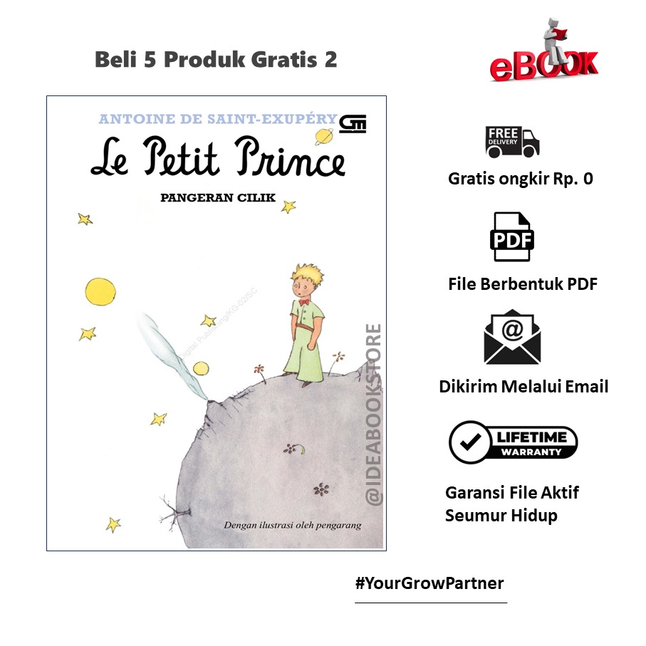 Jual Buku - Le Petit Prince: Pangeran Cilik - Antoine de Saint-Exupery ... Jual Buku - Le Petit Prince: Pangeran Cilik - Antoine de Saint-Exupery ...