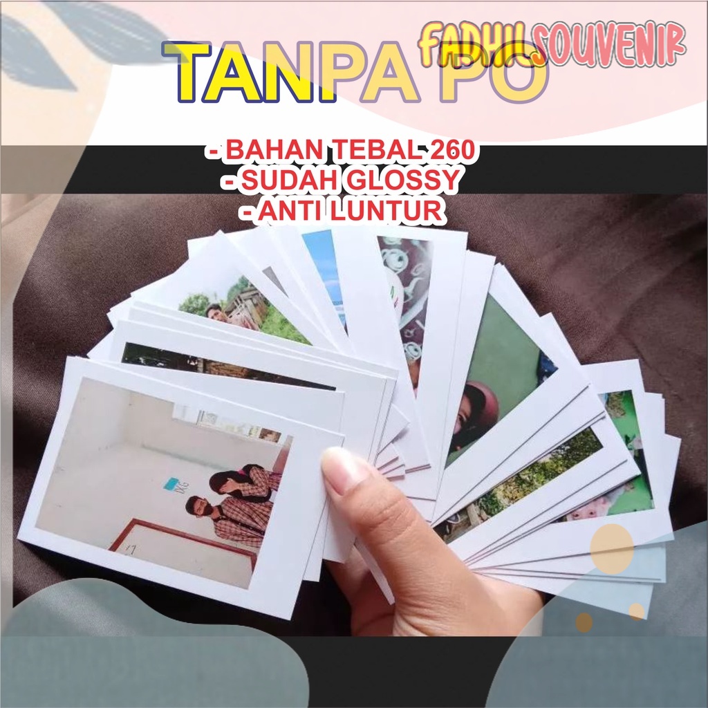 Jual (BISA COD) CETAK FOTO 2R MURAH 6x9 cm POLAROID CUSTOM | Shopee ...