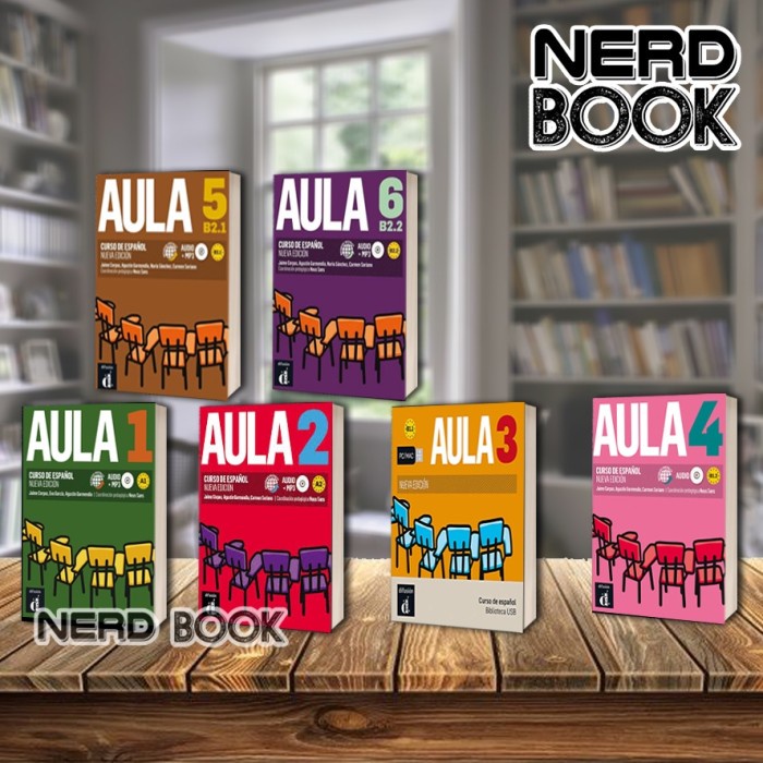 Jual Aula Internacional Nueva edición 1-6 Libro del alumno | Shopee ...