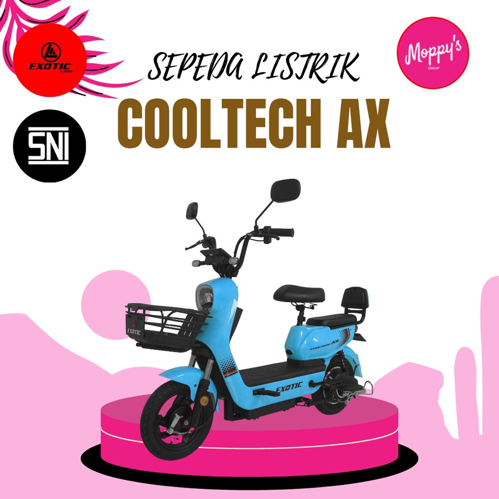 Jual Sepeda Listrik Exotic Cooltech AX A X Pacific Garansi Resmi ...