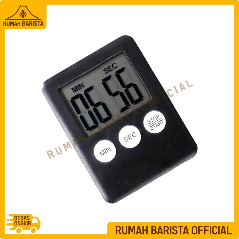 Jual Mini Timer Hitam Dengan Baterai Timer, Stopwatch, Hitung Mundur ...