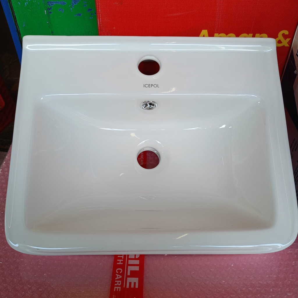 Jual wastafel gantung dinding IC 180 ice pool paket komplit tinggal ...